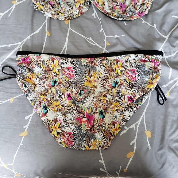 Elomi | Swim | Beautiful Elomi Tropical Floral Print Swim Set | Poshmark